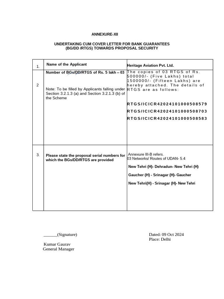 Covering Letter | PDF Covering Letter | PDF