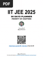 Lecture Planner - Physics - Prayas JEE 2026 | PDF | Rotation Around A ...