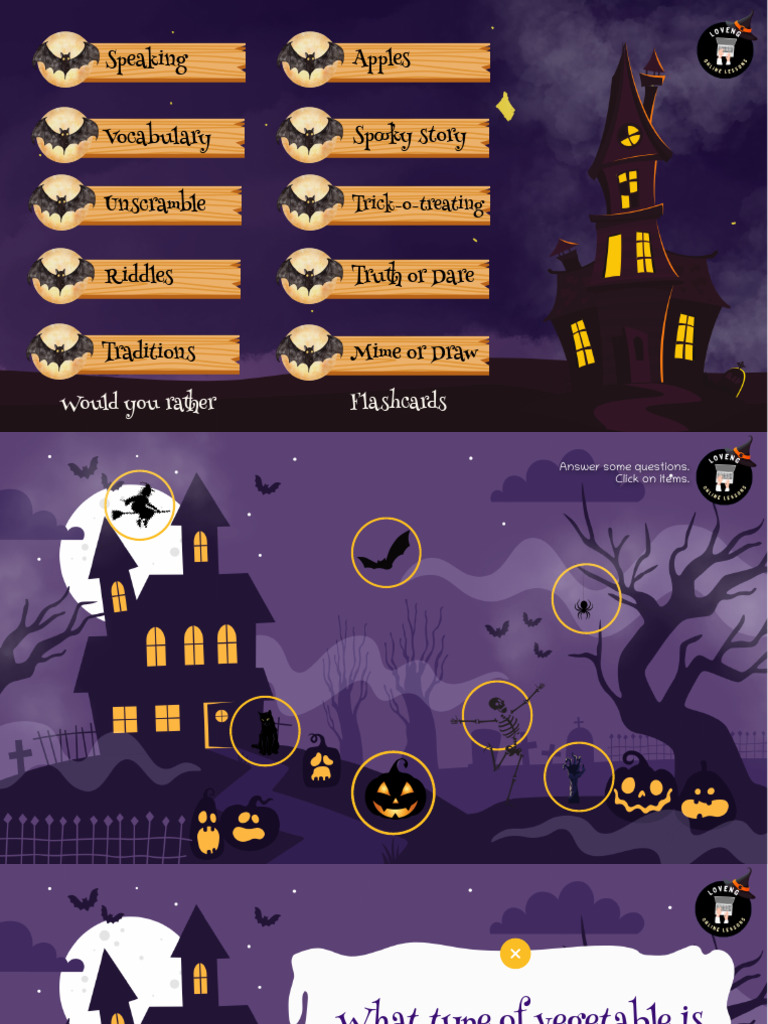 A1-A2 Group Lesson Halloween | PDF | Trick Or Treating | Halloween