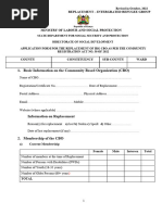 SHA Application Form | PDF