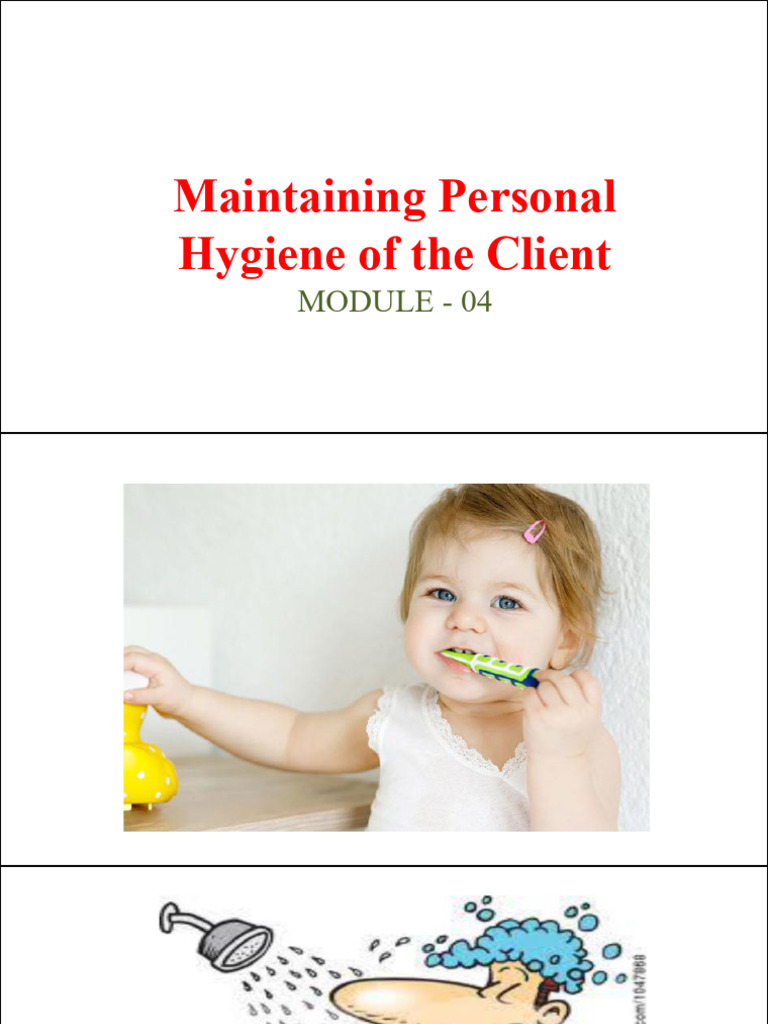 Prersonnel Hygine PPT... 14..10..24 | PDF | Oral Hygiene | Medical ...