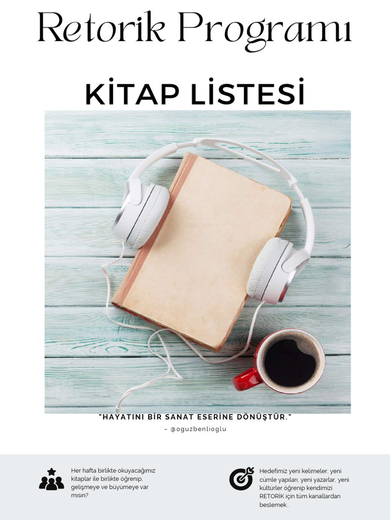 Retorik Kitap Onerileri PDF | PDF