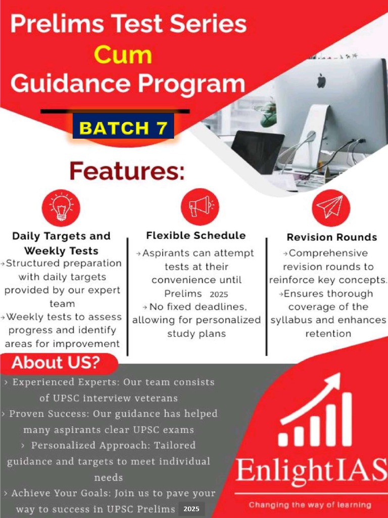 SCHEDULE - PRELIMS PROGRAM 2025 (B7)_compressed | PDF