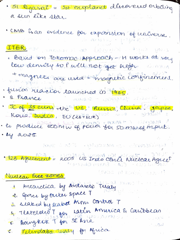 Sample Science & Tech notes | PDF