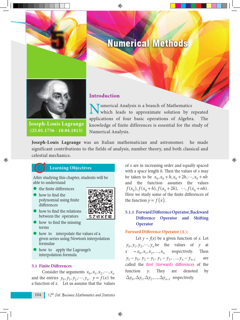 02. Finite Difference | PDF | Finite Difference | Mathematical Analysis