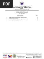 AIP School Template SY 2025-2026 | PDF | Learning