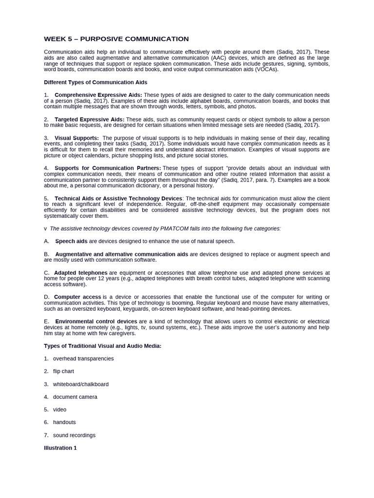 Week 5 Purposive Communications 1 | PDF | Communication | Human Communication