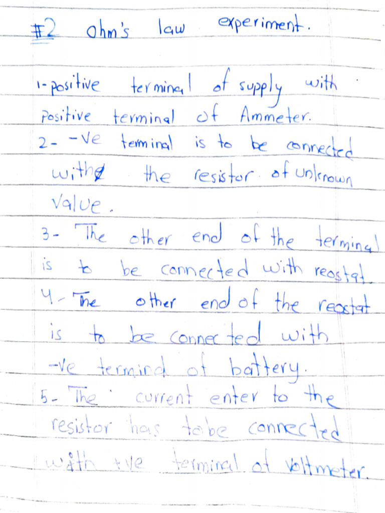 Circuit Diagram for Resistor Connections | PDF | Teaching Methods ...