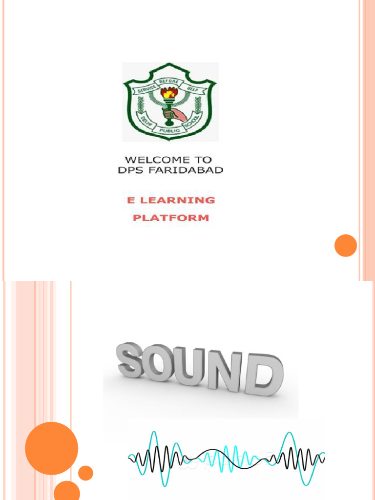 sound lesson 1-converted | PDF | Musical Instruments | Sound
