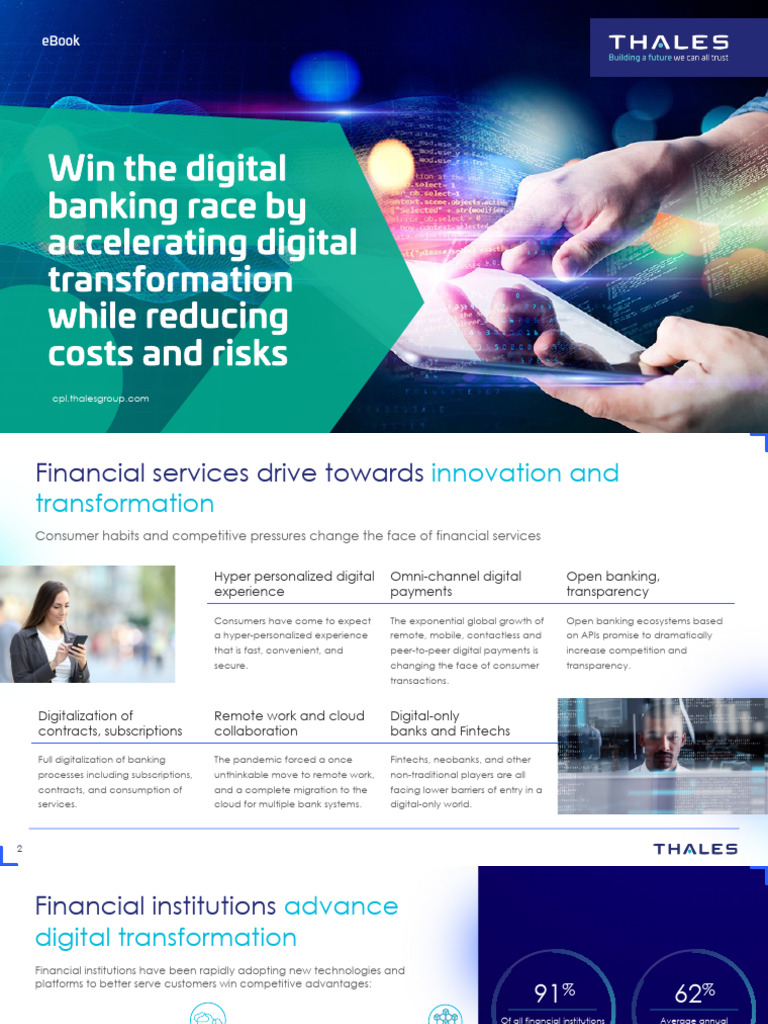 Win The Digital Banking Race | PDF | Cloud Computing | Computer Security