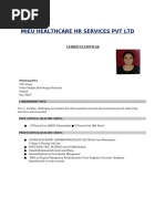 TransCelerate Abbreviated CV Template | PDF | Phases Of Clinical ...