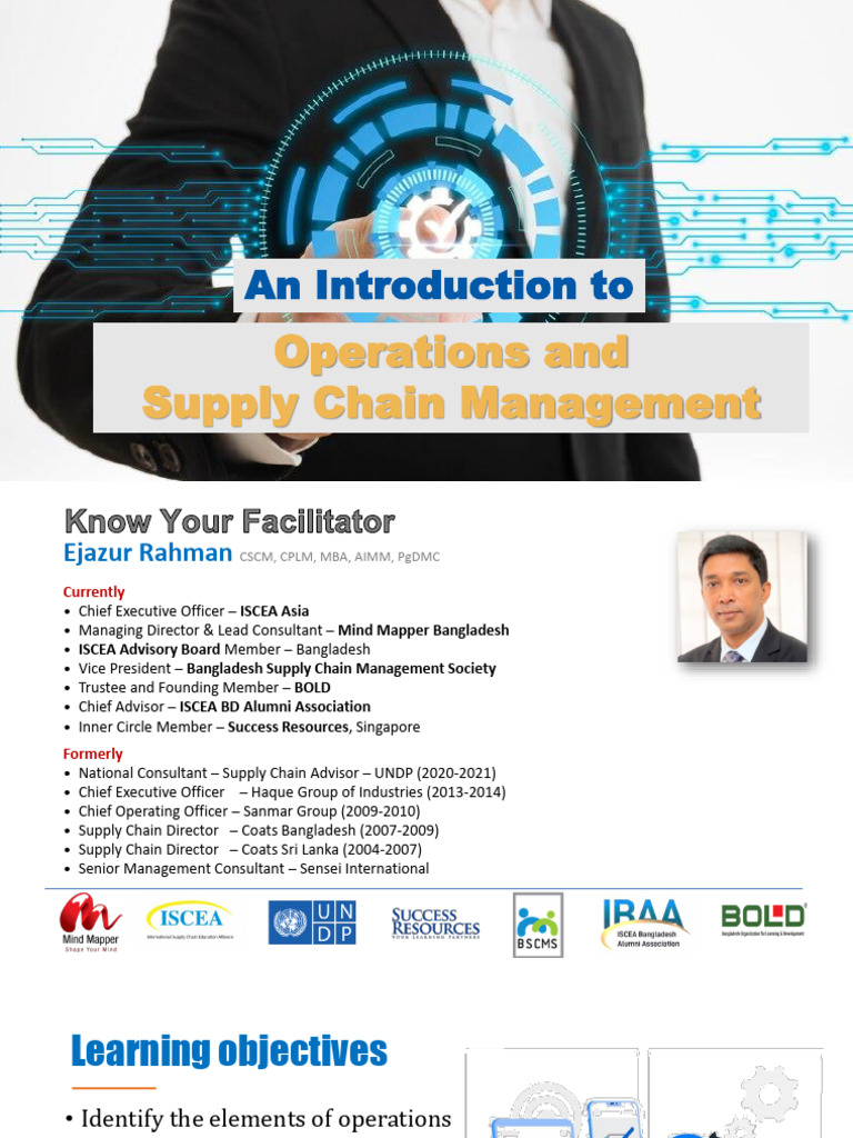 Operations & Supply Chain Guide | PDF | Lean Manufacturing | Quality ...