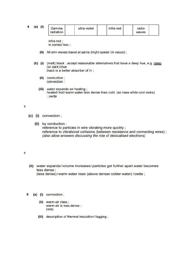 Heat Transfer (Exercise Ans) | PDF