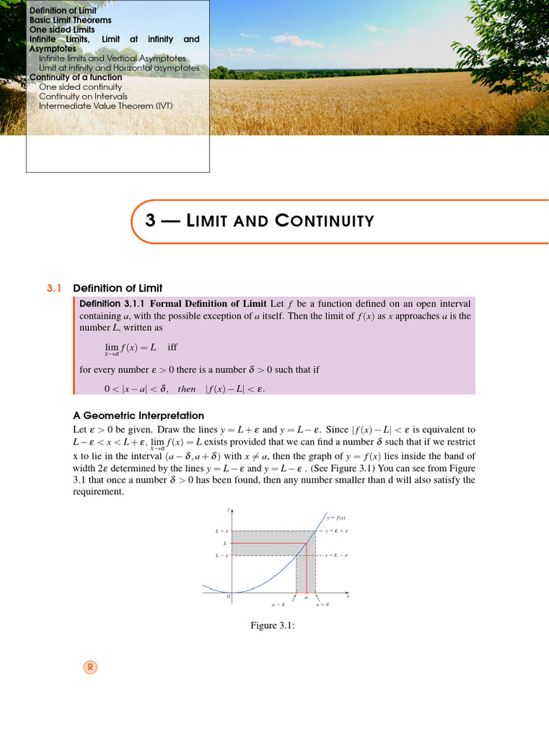 App Mathematics I Chap 3 | PDF | Continuous Function | Mathematics