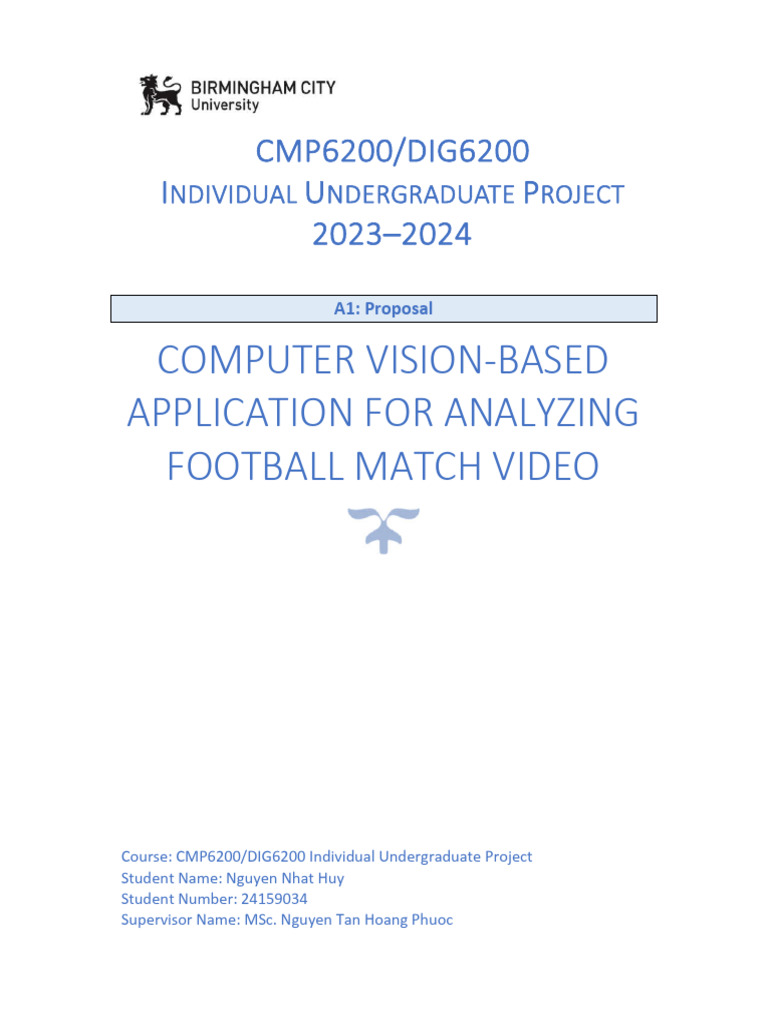 NGUYEN-NHAT-HUY-24159034 | PDF | Computer Vision | Deep Learning