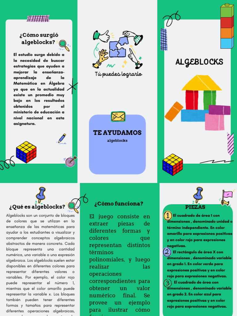 ALGEBLOCKS | PDF | Color | Variable (Matemáticas)