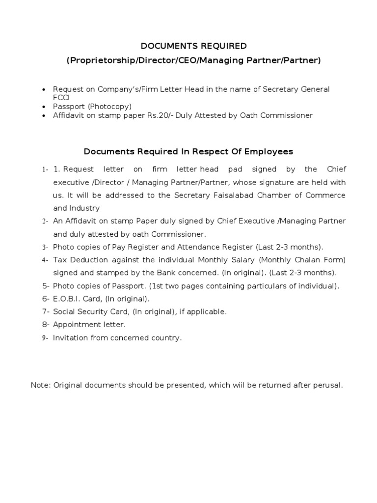 Documents Needed | PDF | Business | Finance & Money Management