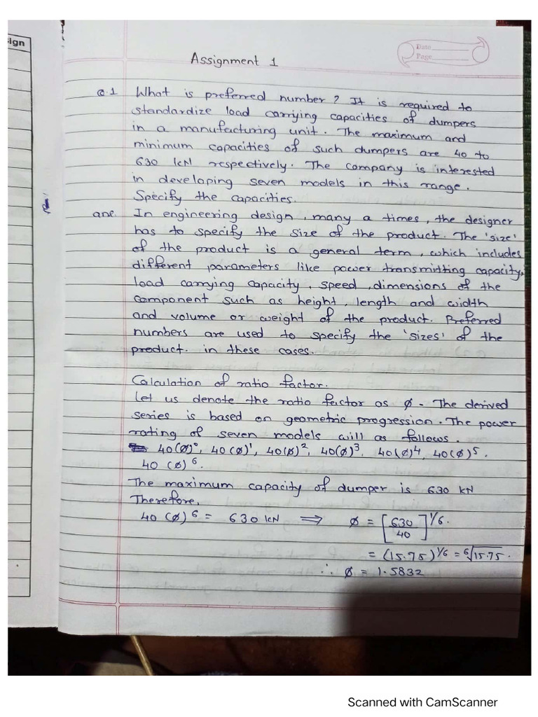 MD 1 Assignment | PDF