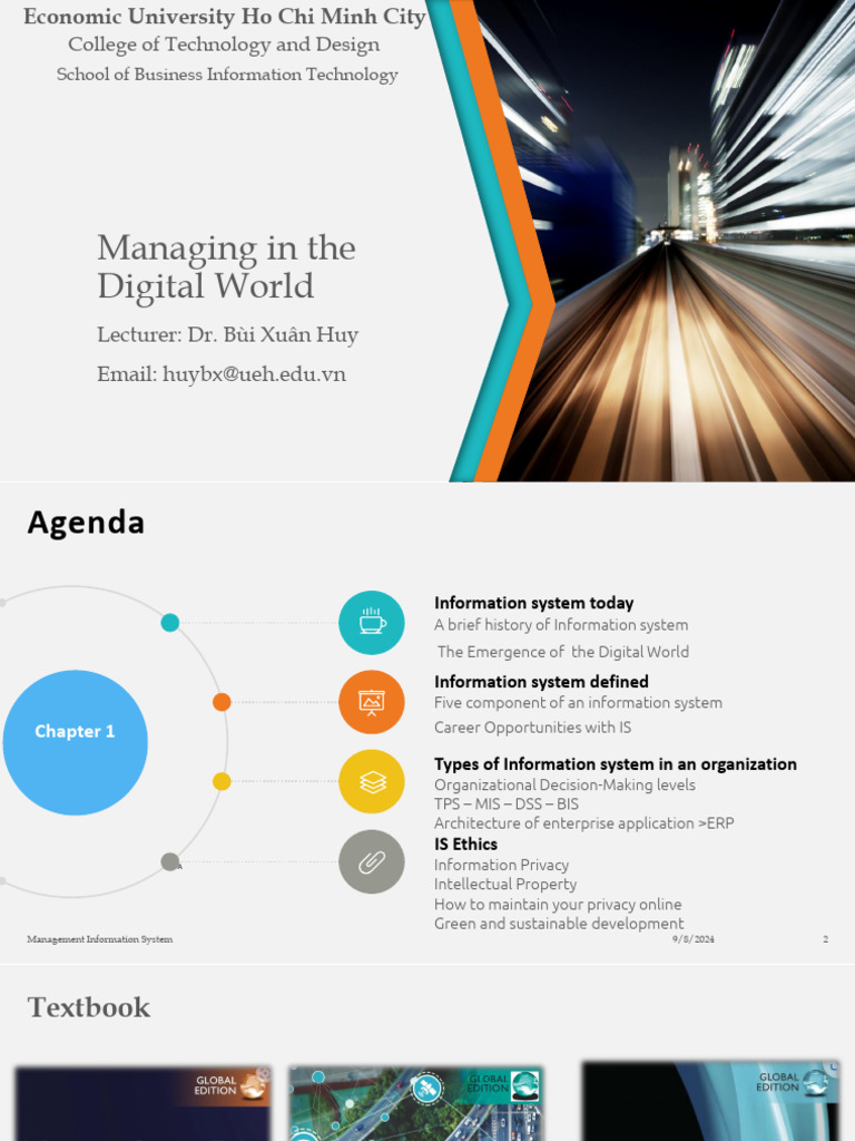 Chap1-Managing in the Digital World (1) | PDF | Chief Information Officer | Computing