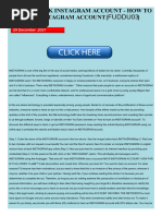 How To Hack Instagram Accounts Best Working Methods | PDF | Phishing ...