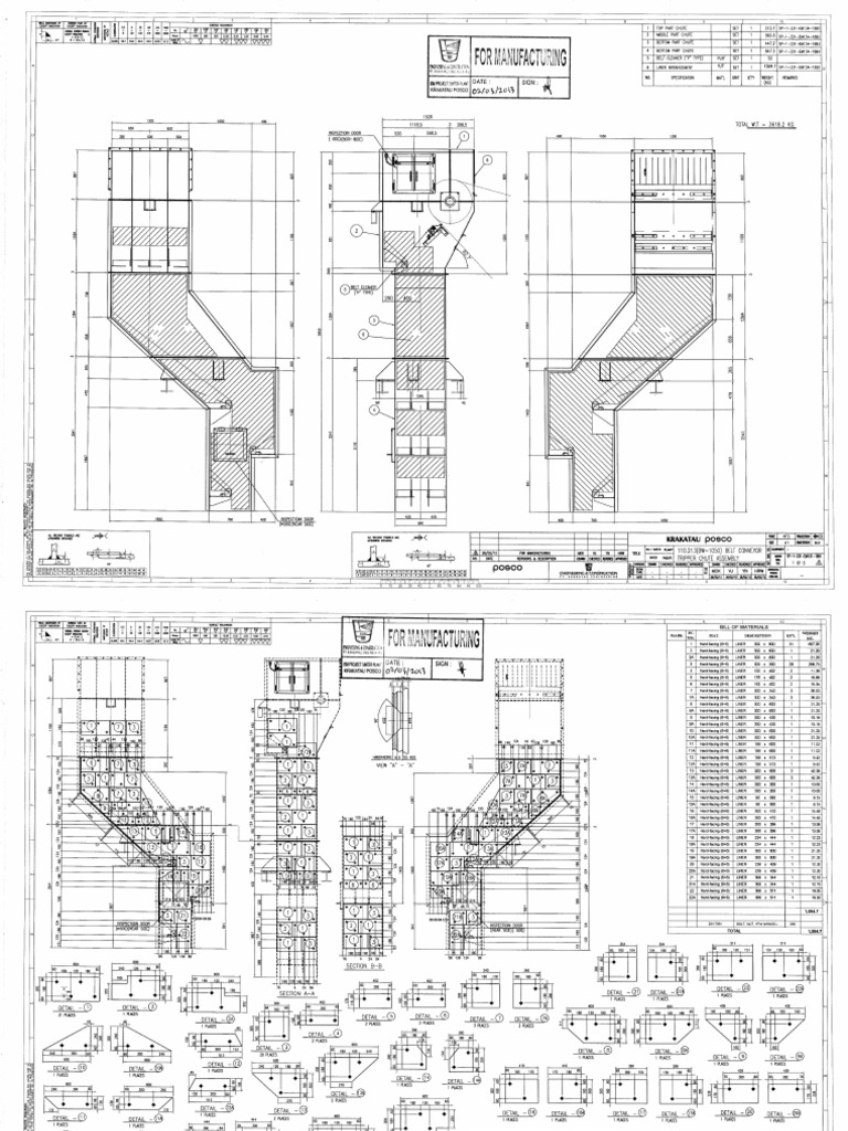 1SP-KE-UB-T-0011 (130302 - Attachment - Tripper & Chute Detail Drawing ...