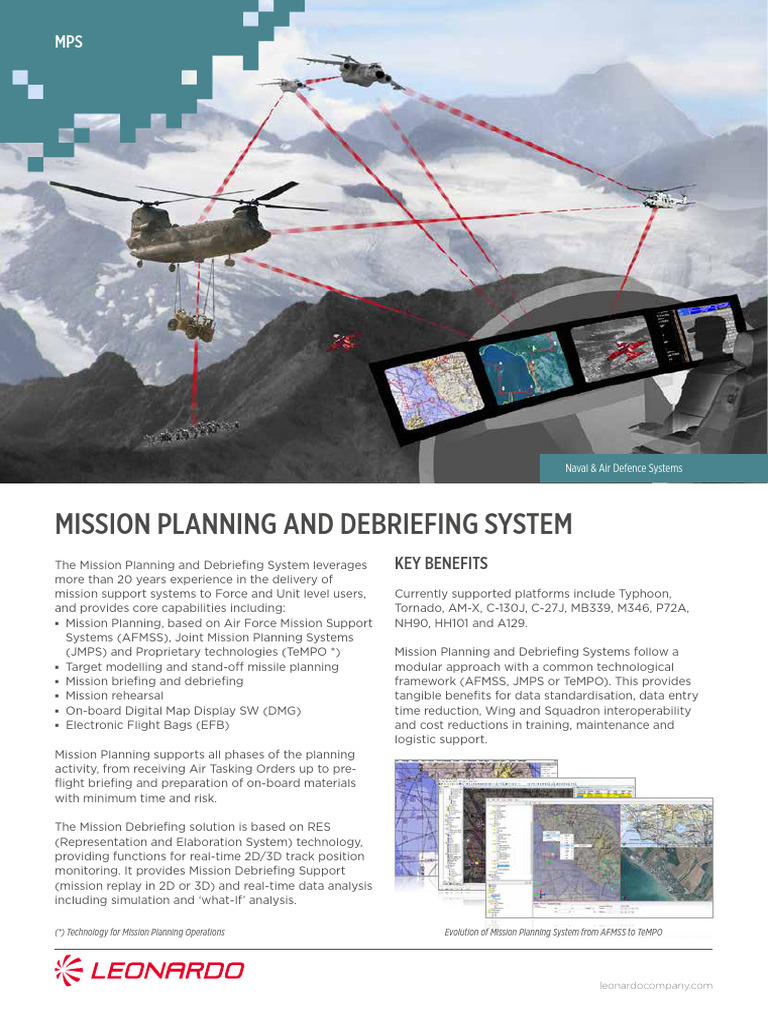 Mission Planning and Debriefing System | PDF | Computing