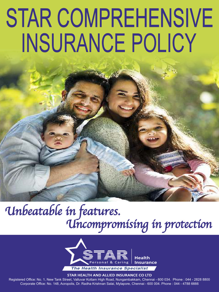 Brochure Star Comprehensive Insurance Policy V 15 Web 633bcfcaaf | PDF ...