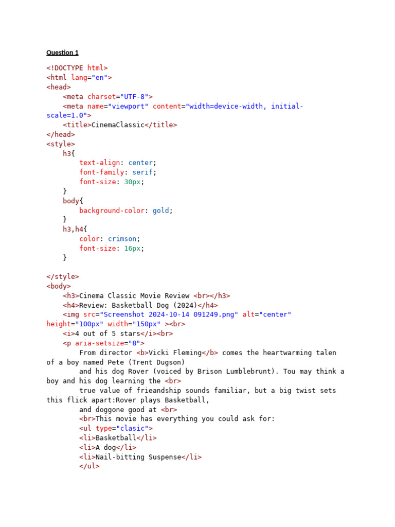 Web Application Assignment 1 Pdf