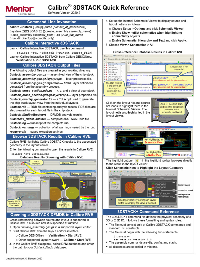 Calbr 3dstack Qref | PDF | Computer Science | Computing