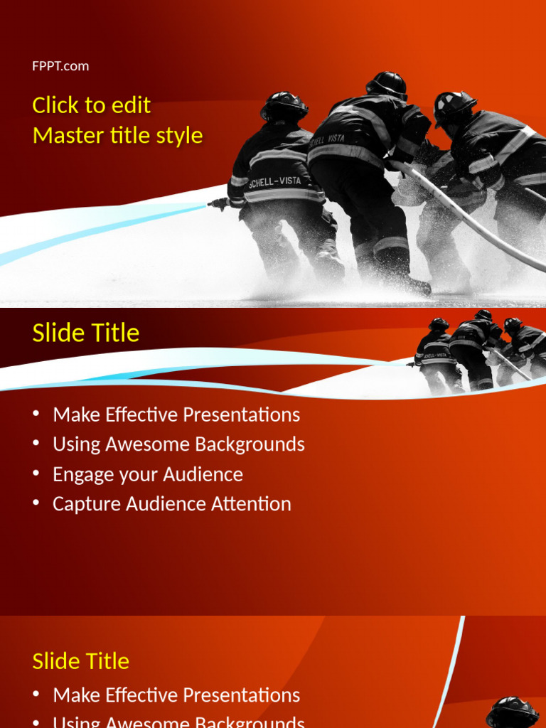 Firefighters Template 16x9 | PDF