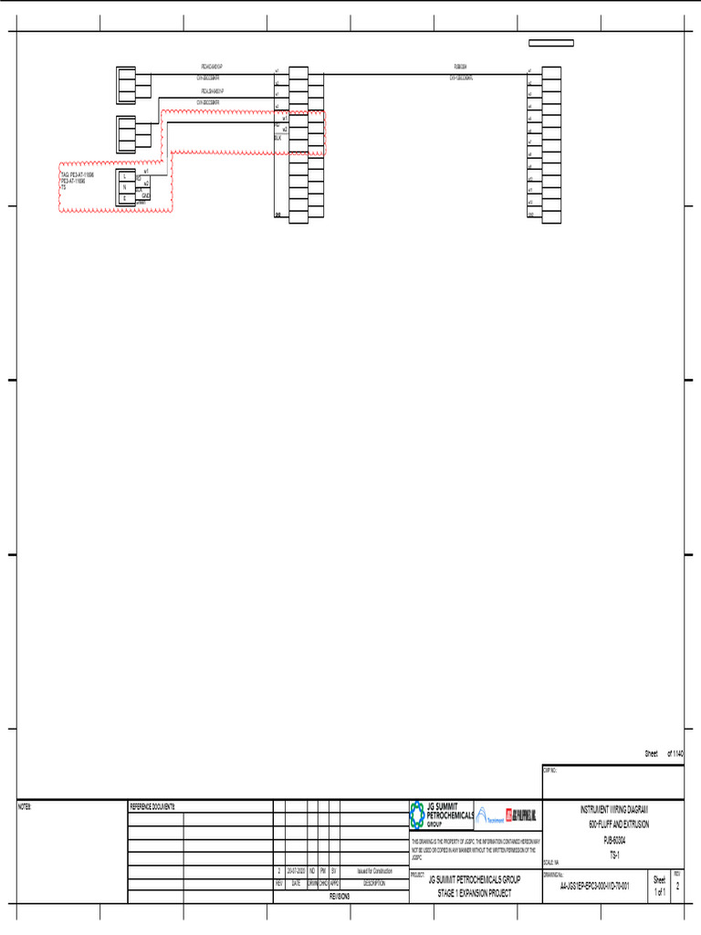 8 Instrument Wiring Diagram A4 JGS1EP EPC3 000 WD 70 001 R2 4 | PDF