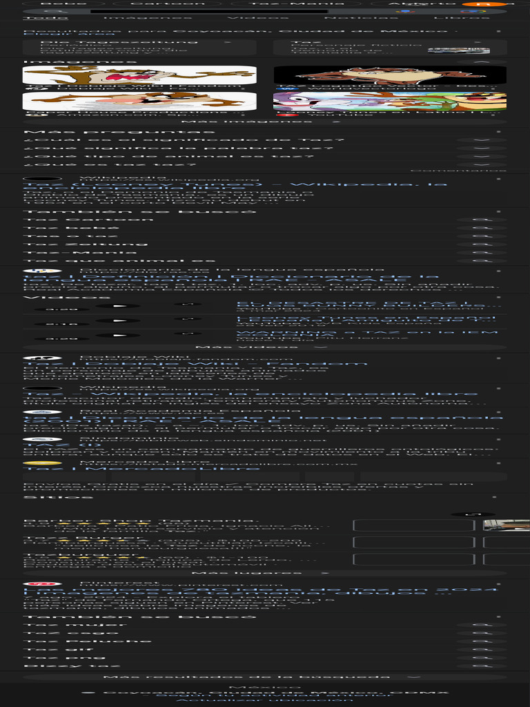 Taz - Buscar Con Google | PDF