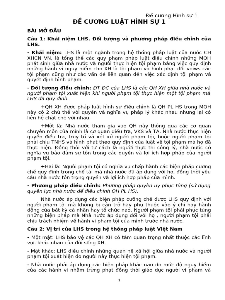 De Cuong LHS 20151 | PDF