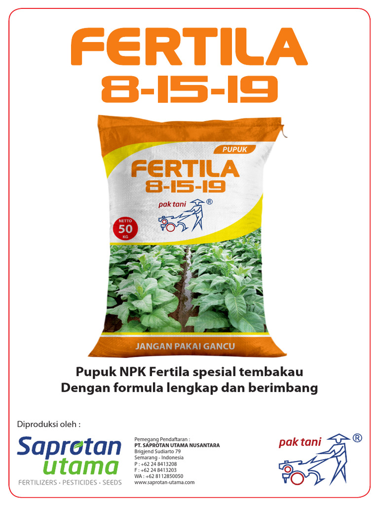 Brosur Fertila 8 15 19 2022 | PDF