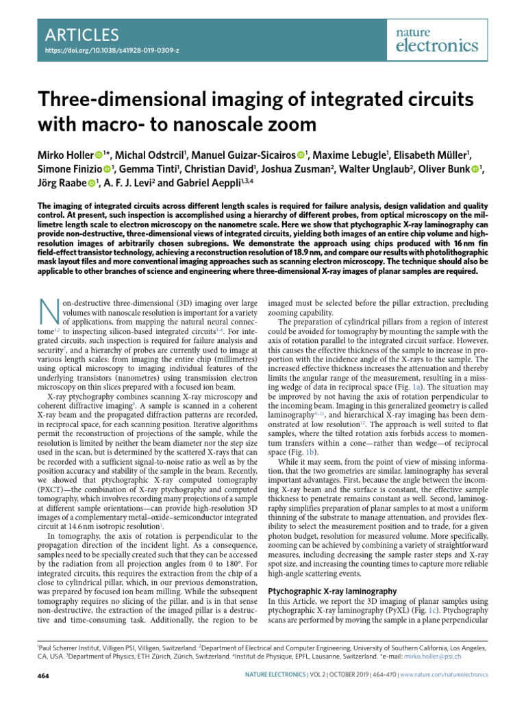 Three-Dimensional Imaging of Integrated Circuits With Macro-To ...