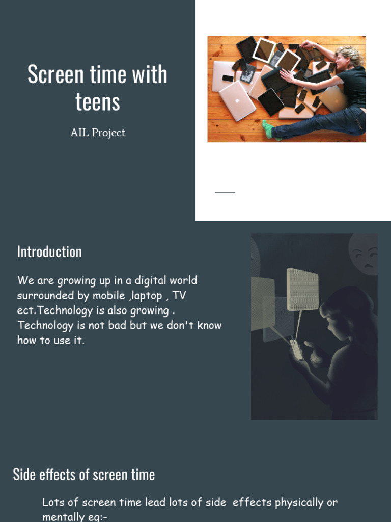 Screen Time With Teens | PDF
