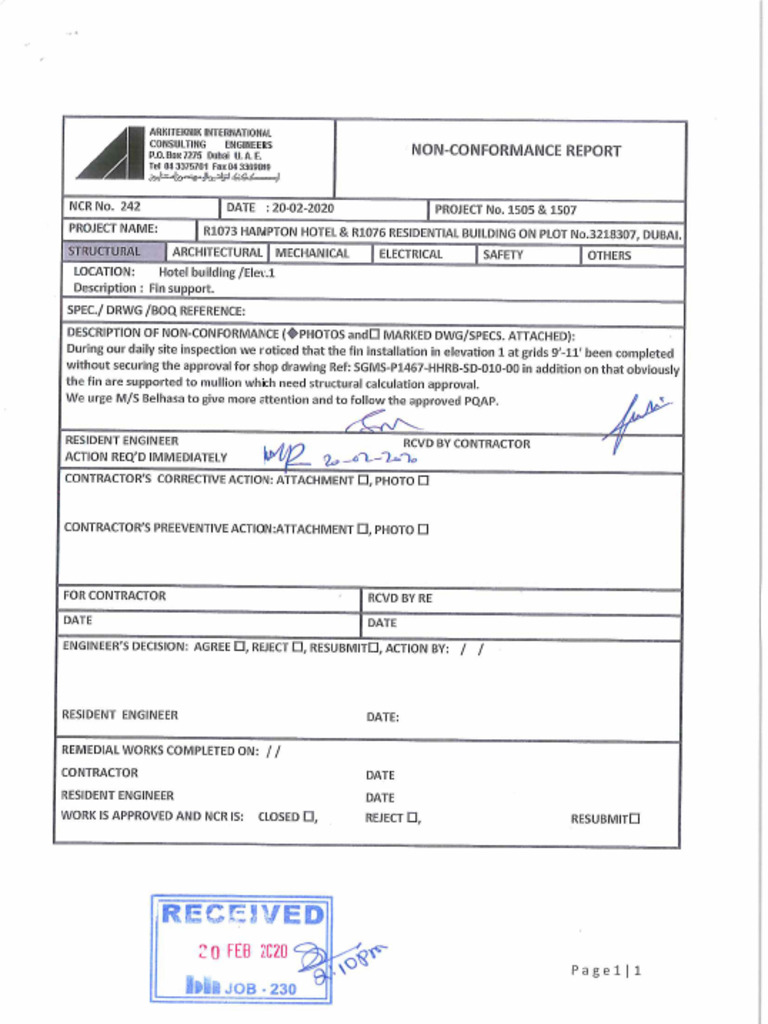 242.NCR 20.02.20 - Fin Support | PDF