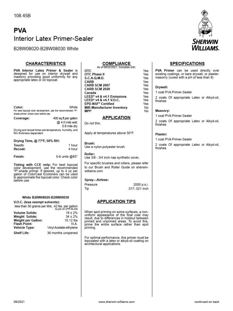 Sharing Williams pva | PDF | Materials