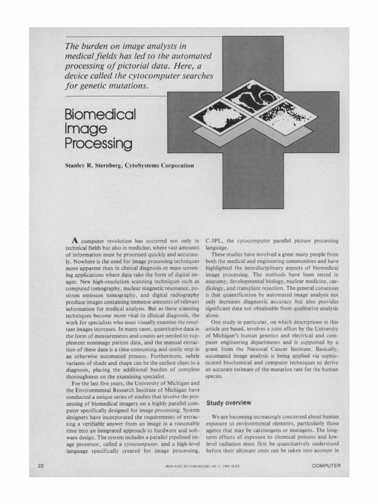 Biomedical Image Processing | PDF | Proteins | Biomedical Engineering