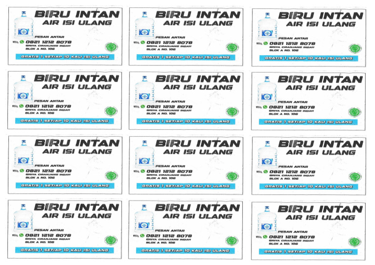 Biru Intan | PDF