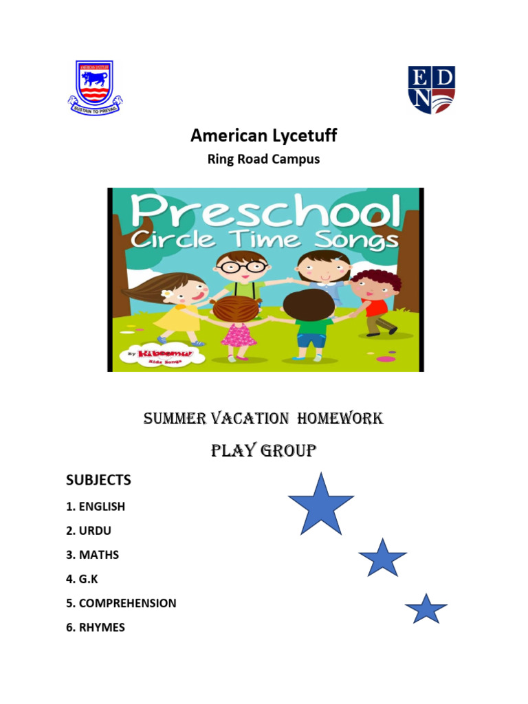 21 Playgroup | PDF | Worksheet