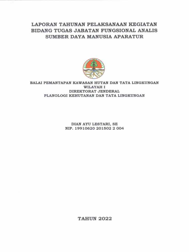 Laporan Kegiatan Tahunan | PDF