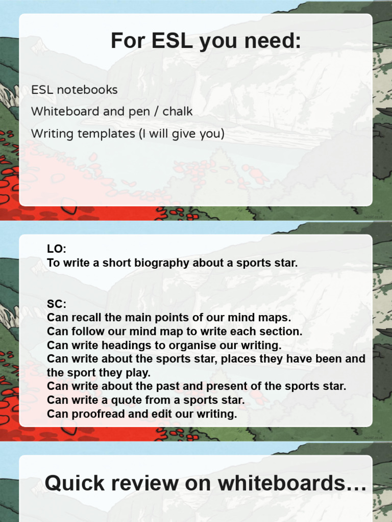 Unit 2 Lesson 4 Writing A Biography | PDF