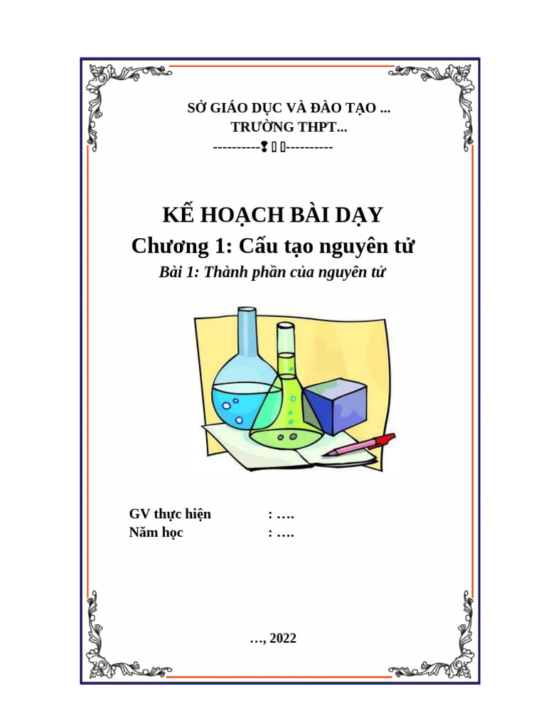 HO10.KNTT.B1.Thành Phần Của Nguyên Tử | PDF