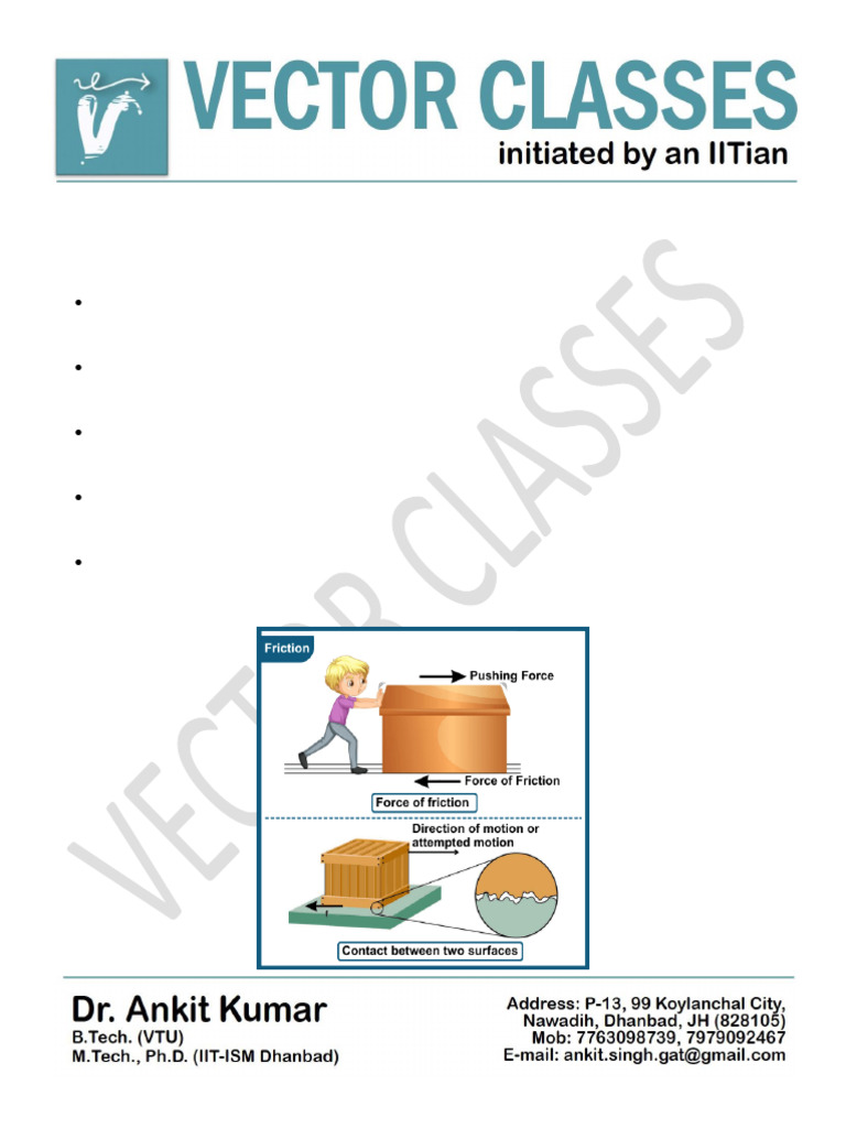CHAPTER 9 FRICTION | PDF | Friction | Bearing (Mechanical)