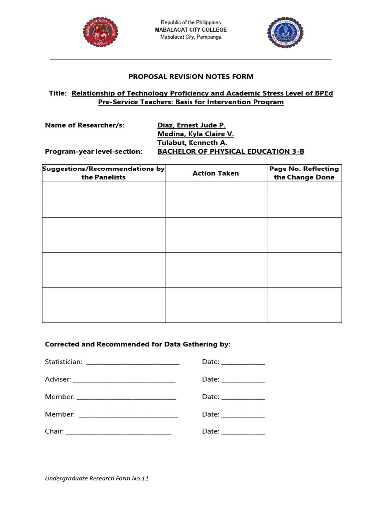 Tech Proficiency and Academic Stress Study | PDF | Social Science