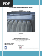 IS10635 - 2014 Freeboard Requirement in Dams Guidelines | PDF | Dam