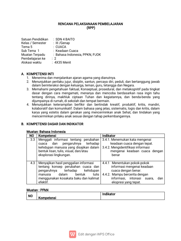 FF FF RPP UPLOAD TENDIK Compressed 1 | PDF | Karier & Perkembangan | Pengembangan Diri