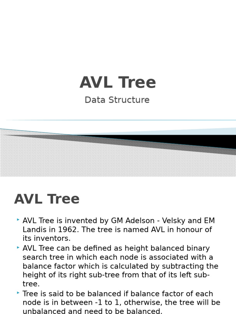 AVL Tree | PDF