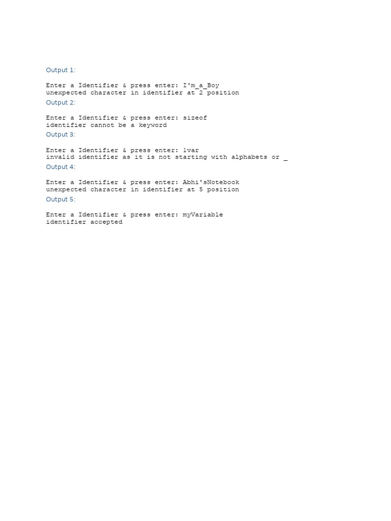 Microsoft Word - Lab - Compiler 6-10 | PDF | Computer Science | Computer Programming